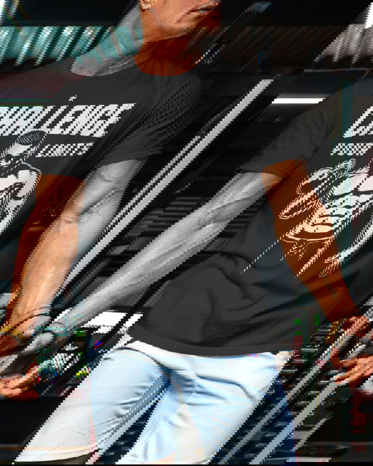 Challenge Your Limits T-Shirt - Shop Gymish Today