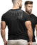 094- Squat Squad Rubber Back Design Gym Shirt for men – Gymish