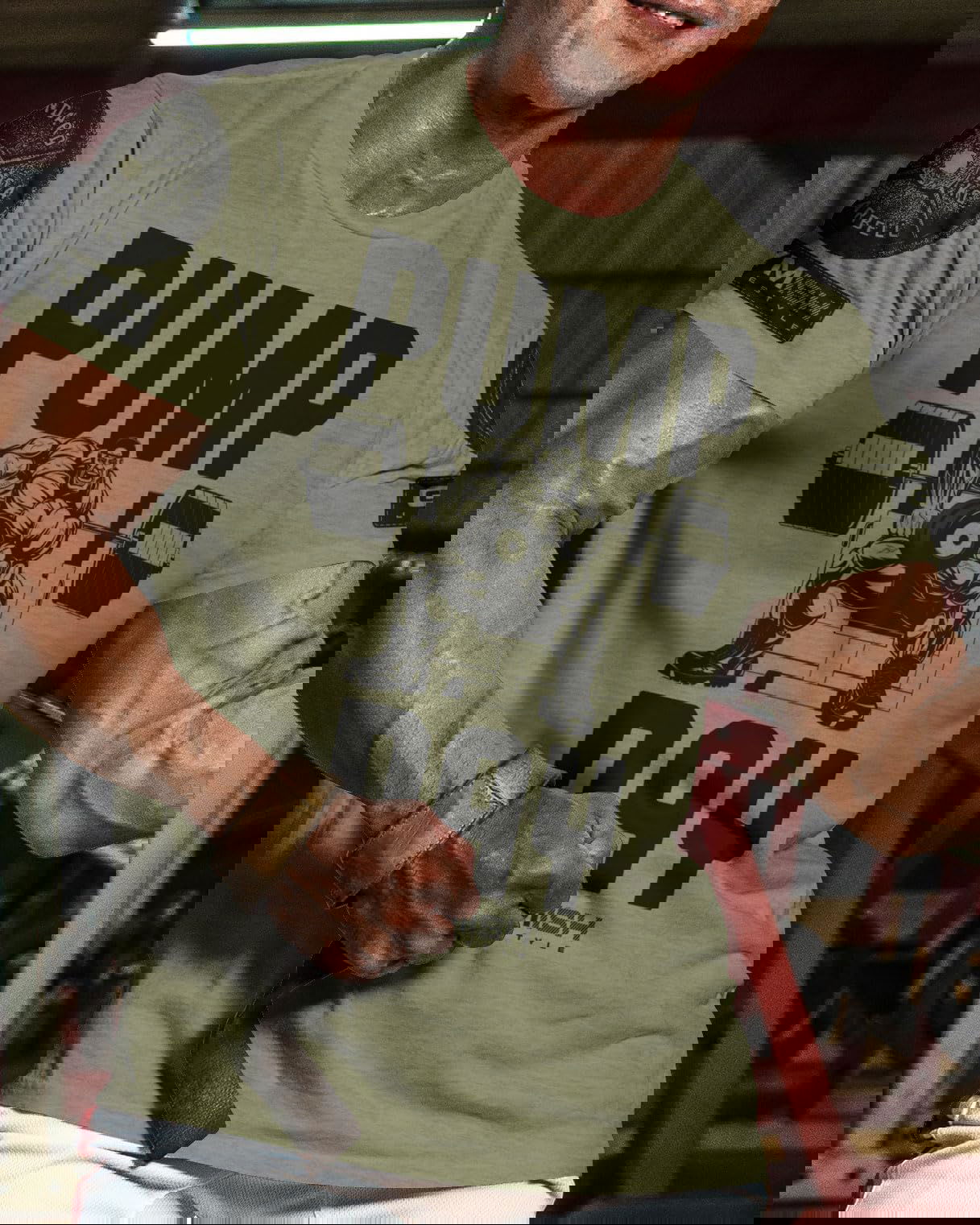 Pump Day Workout T-Shirt, Funny Gym Shirts, Lifting T-Shirt, Deadlift ...