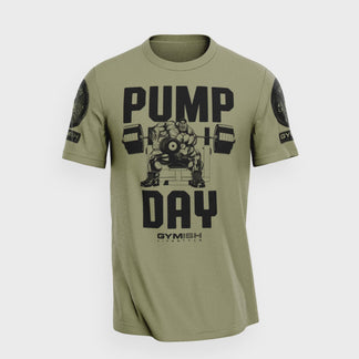Pump Day Workout T-Shirt, Funny Gym Shirts, Lifting T-Shirt, Deadlift ...